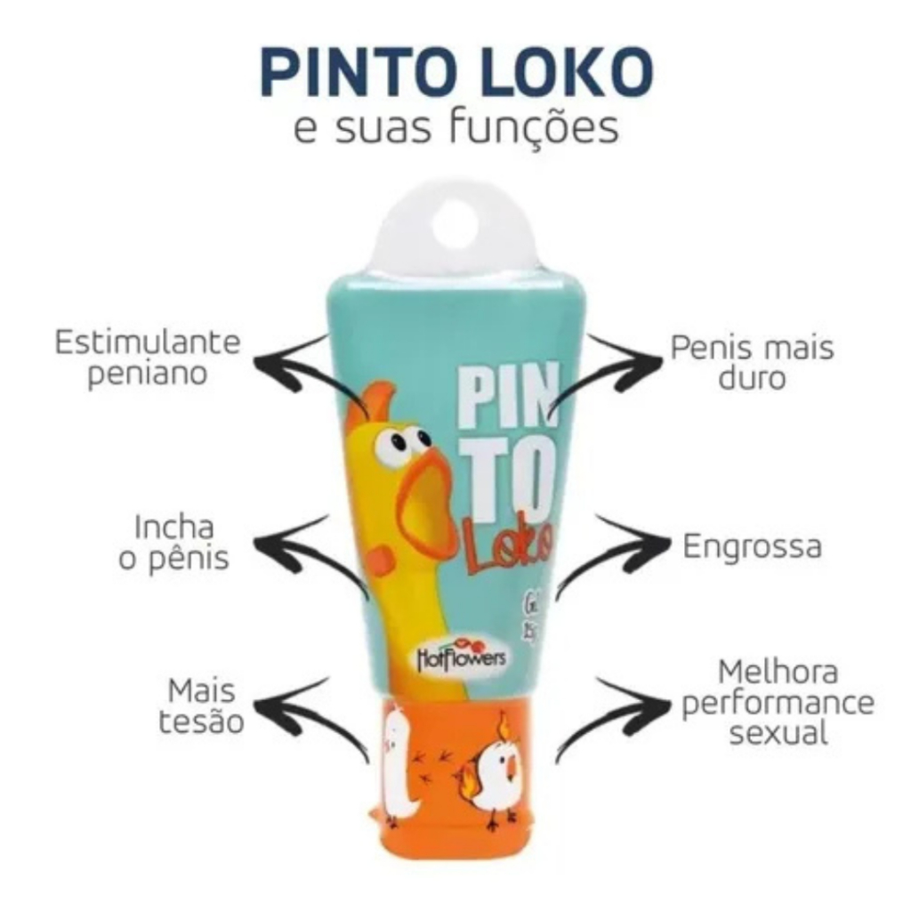 Pinto Loko Gel Lubrificante Kuloko XanaLoka Pinto Loko Hotflowers ...