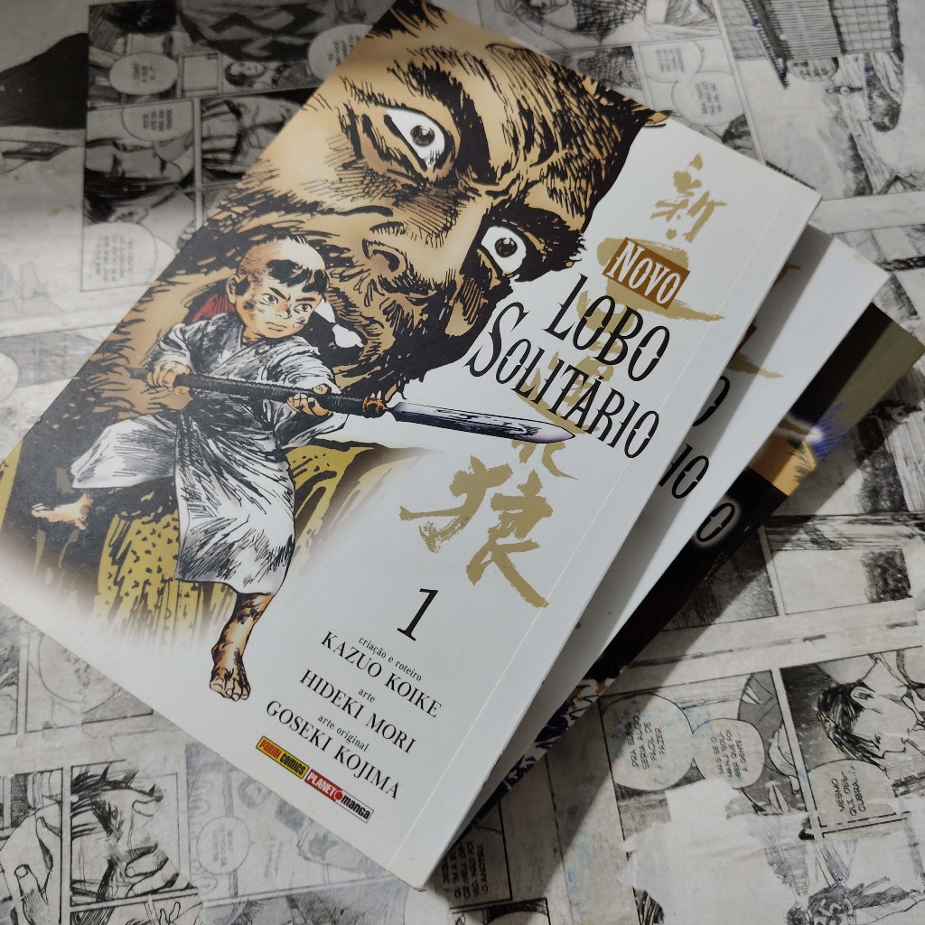 Novo Lobo Solitário - Vol.1 ao 3 (Lote Shopee #4) | Shopee Brasil