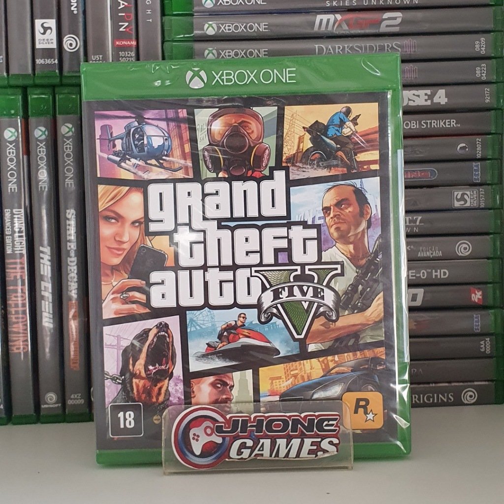 Gta V - Xbox One - Novo Lacrado | Shopee Brasil