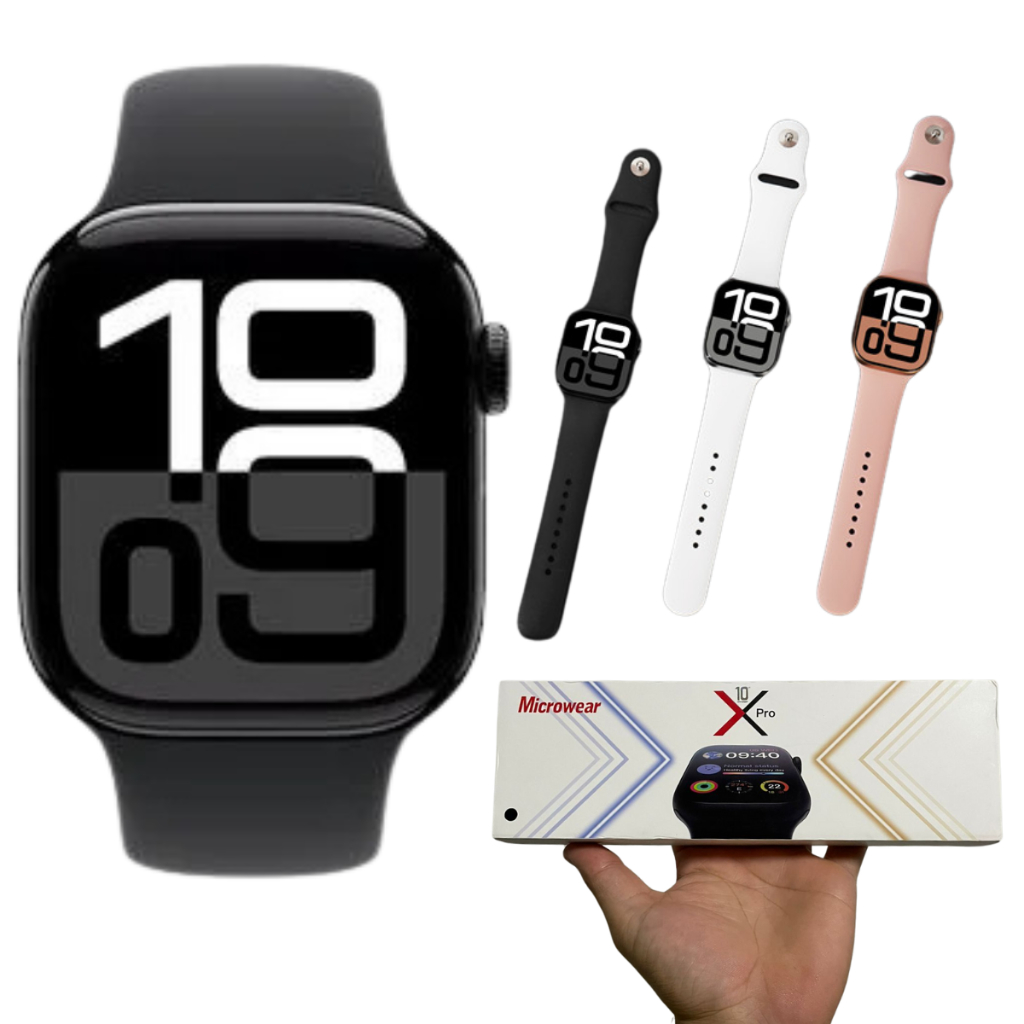 Smartwatch S10 PRO Serie 10 Chatgpt Nfc Ip68 Siri Bússula GPS Motion ...