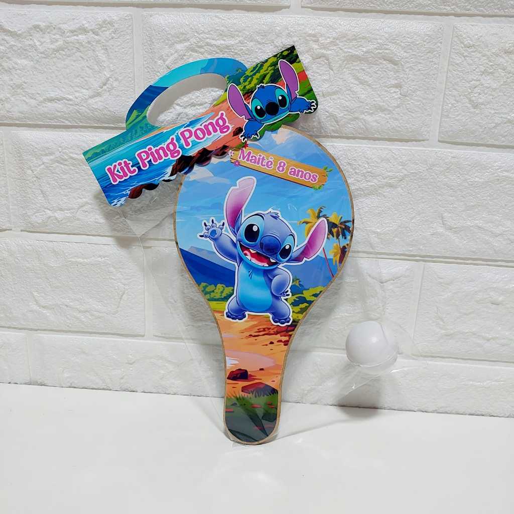 Lembrancinha Stitch, Kit Ping Pong - Aniversário Infantil ...