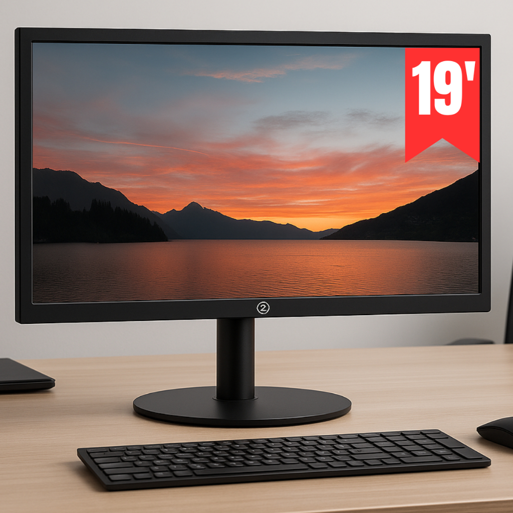 Monitor 19 Polegada Led Full Hd 60hz PC Jogo Home Office Estudo ...