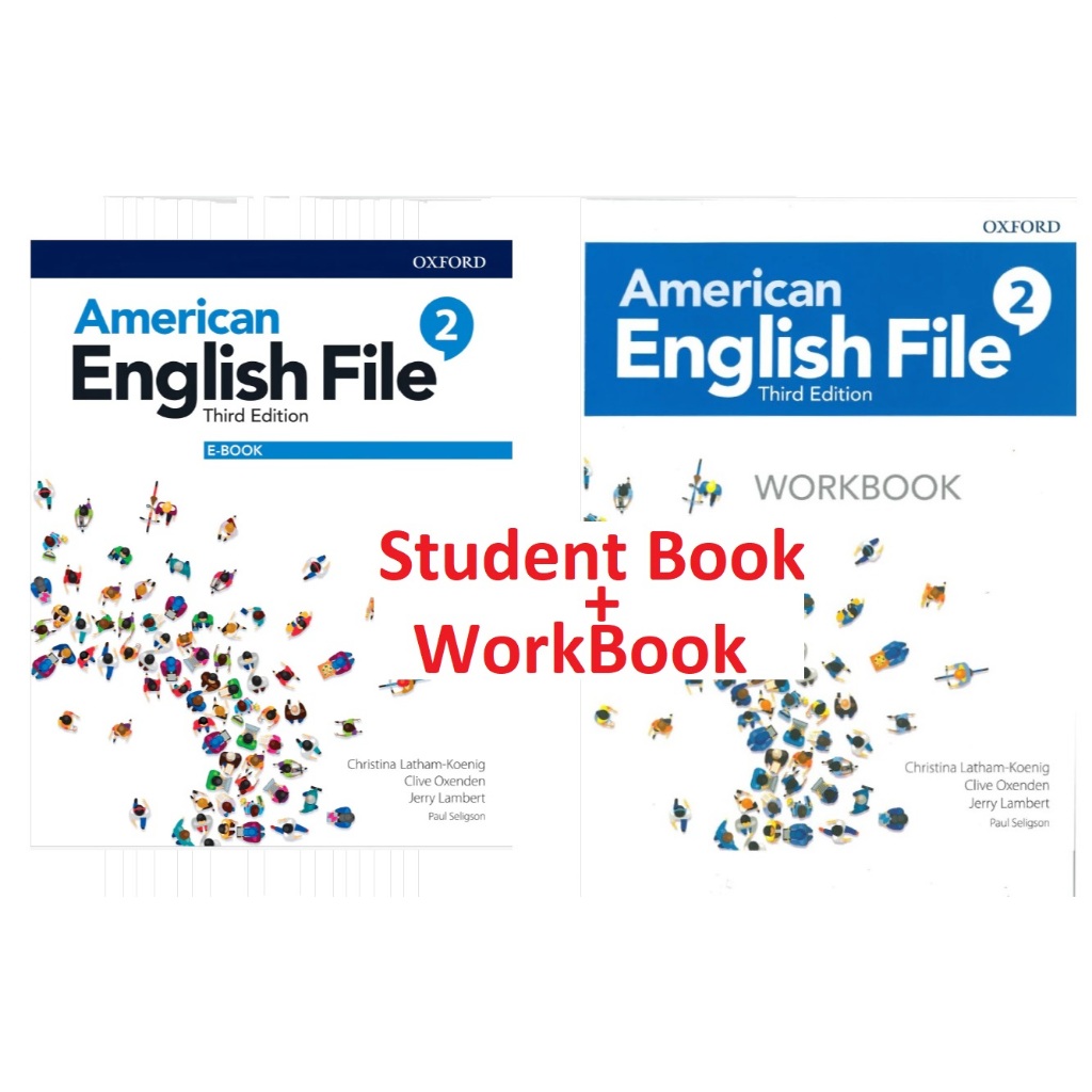 American English File Level 2 third edition student book e Workbook (Impresso papel 90 gramas ...