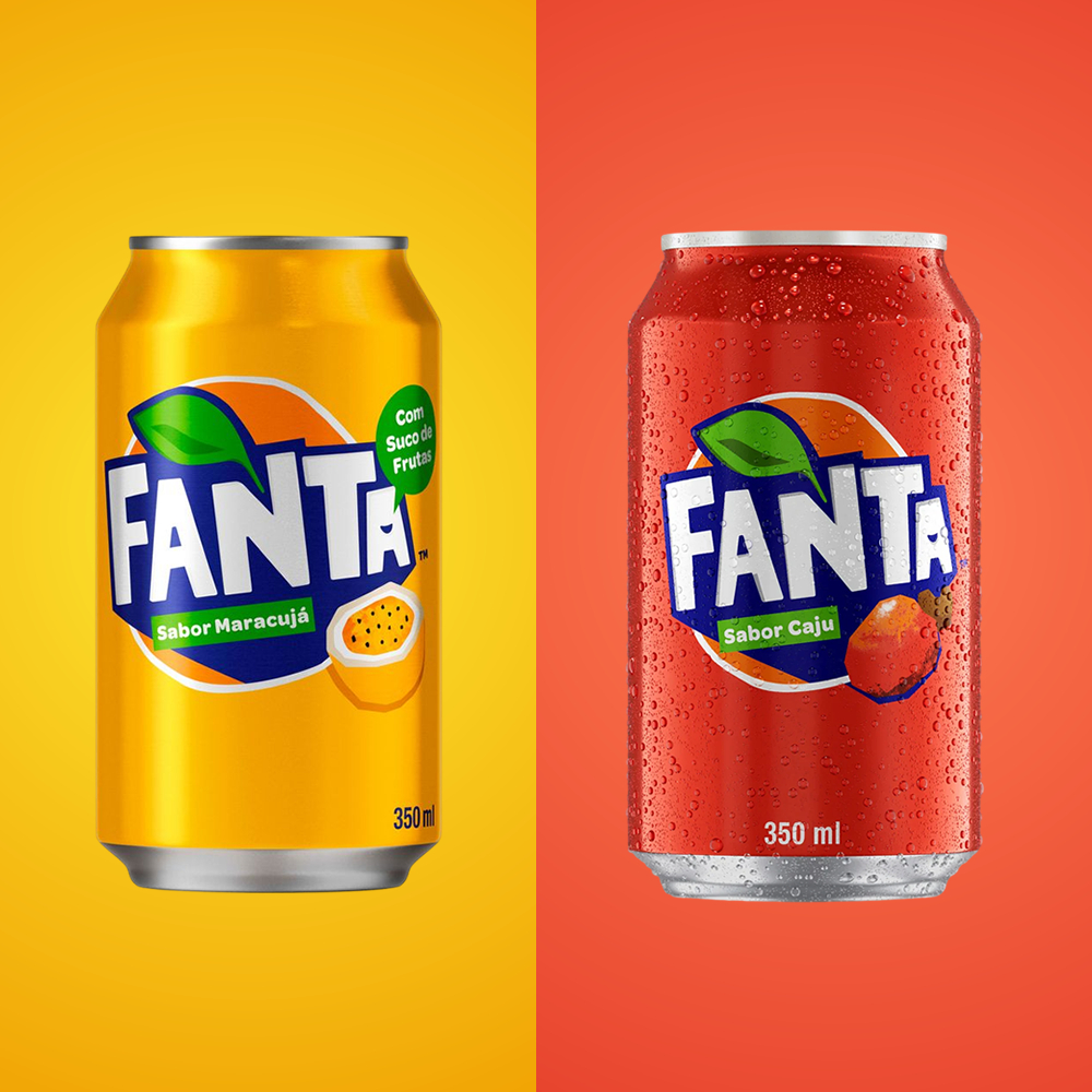 Fanta Caju e Maracujá Kit 06 Unid | Shopee Brasil
