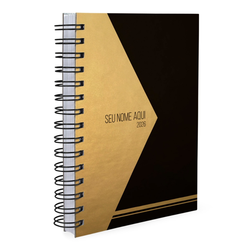 Agenda Capa Dura 2026 Personalizada Moderna Cores | Shopee Brasil