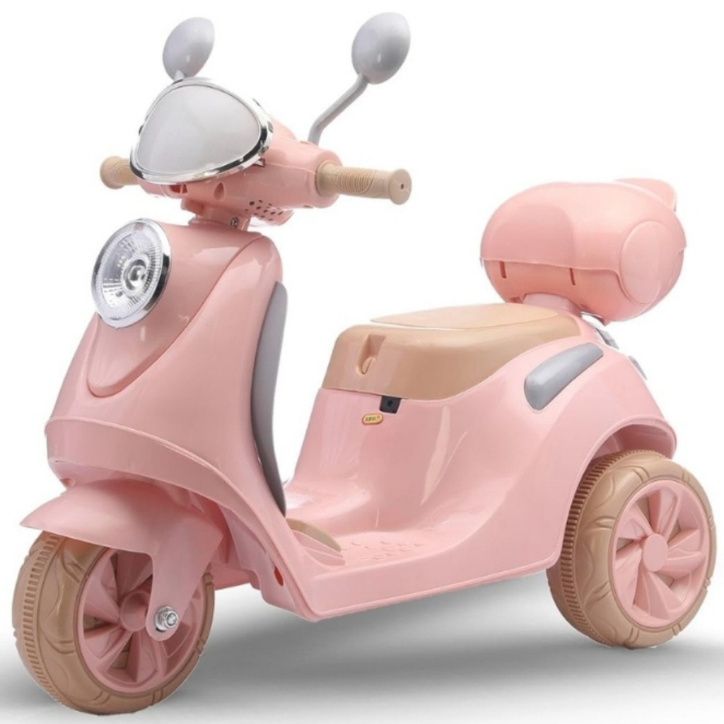 Moto Motinho Motoca Scooter Triciclo Elétrico Infantil 6V Brinquedo ...