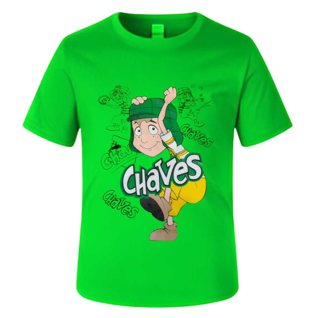 CHAVES - CAMISETA Fantasia Infantil Personagens Meninos Naruto Homem ...