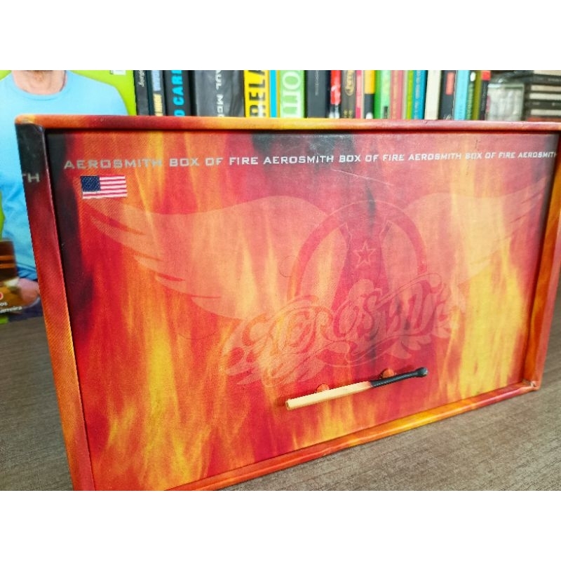 CD's AEROSMITH, BOX OF FIRE, MADE IN U.S.A / OBS: CD'S SEM USO | Shopee ...