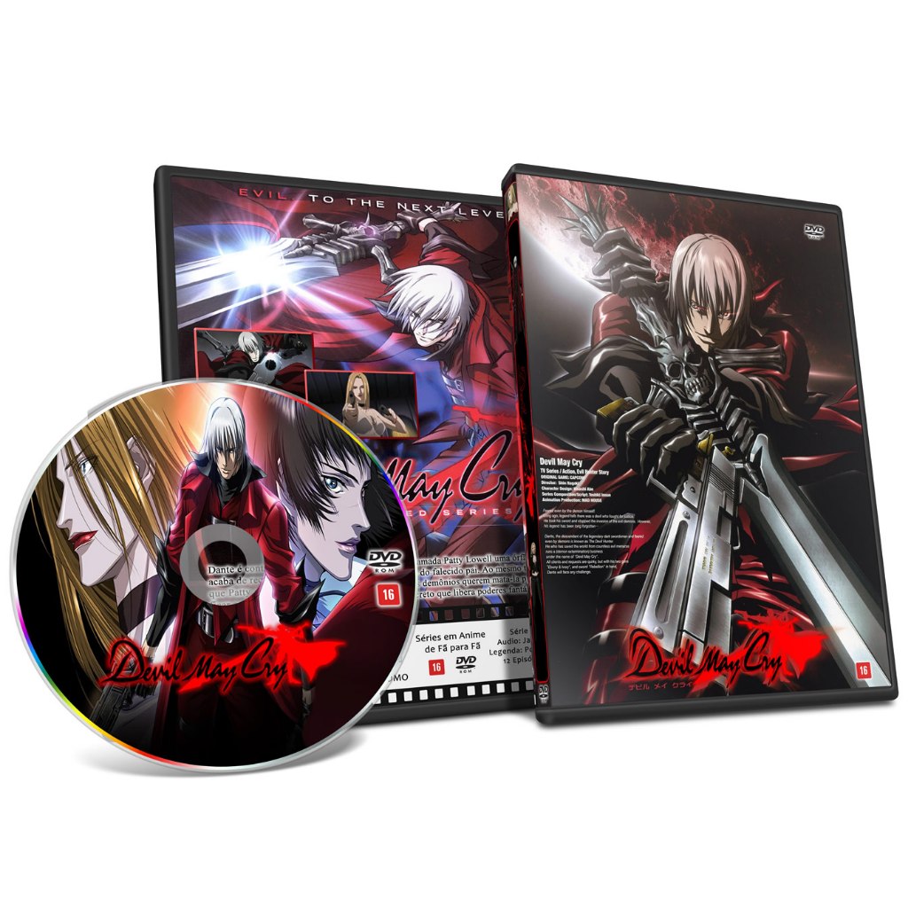 Dvd Devil May Cry Animated Series DMC Legendado TV | Shopee Brasil