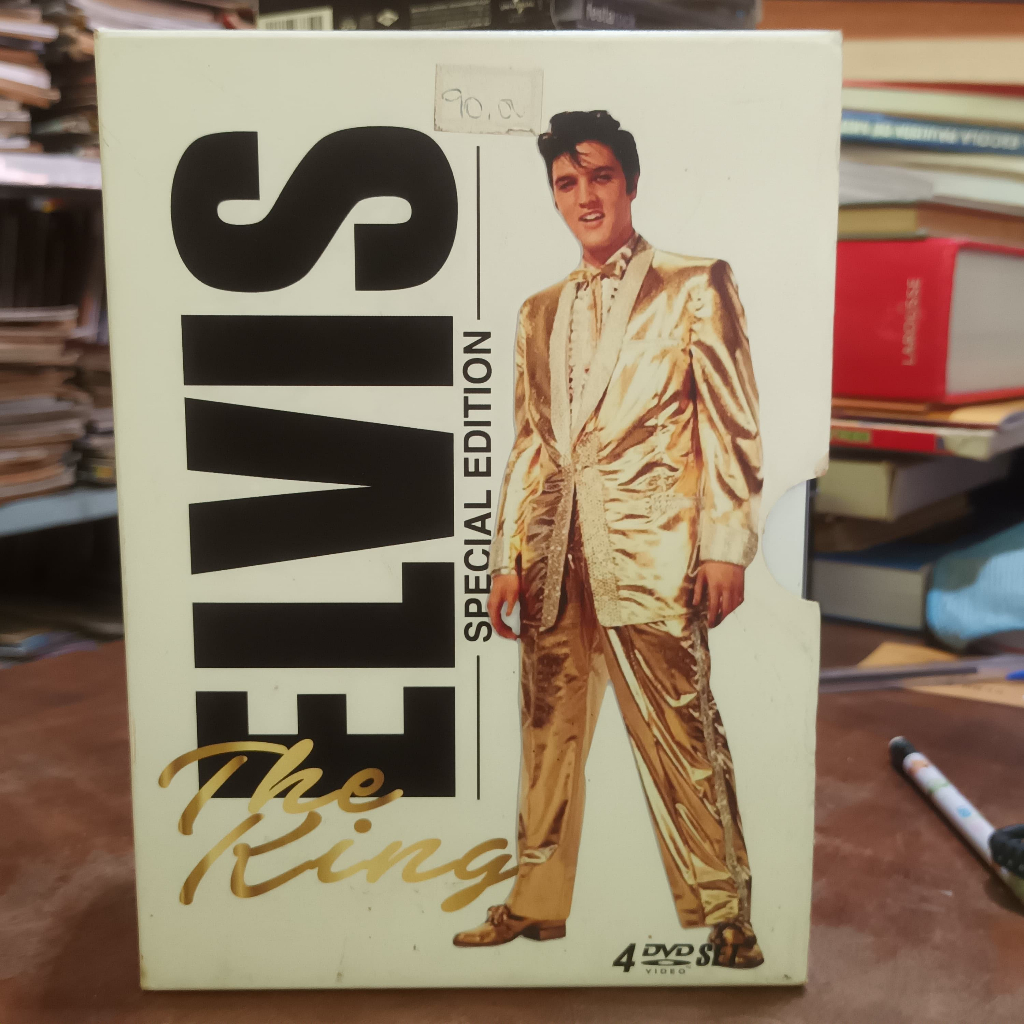 Box Set: Elvis Presley - The King - Special Edition (4 DVDs) | Shopee ...