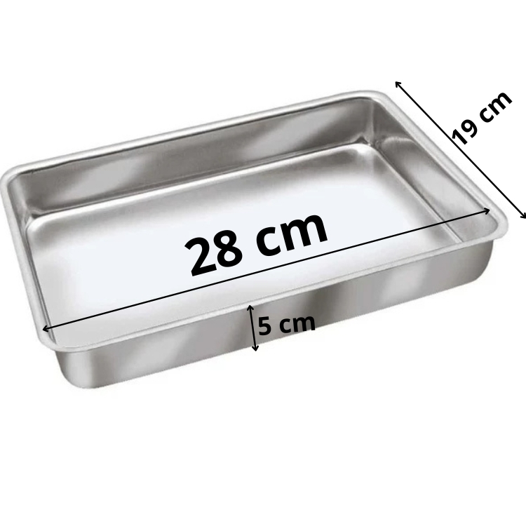 FORMA RETANGULAR PERFEITA PARA BOLOS - TORTAS E OUTROS | Shopee Brasil