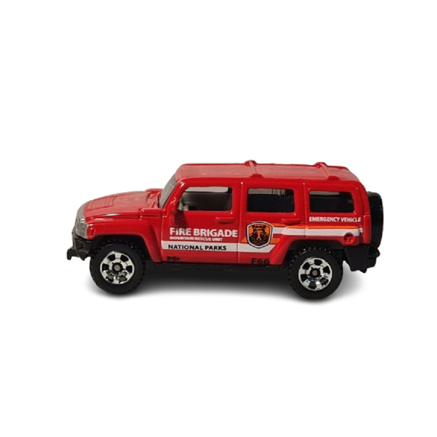 HUMMER H3 FIRE BRIGADE NATIONAL PARKS MATCHBOX 1:64 LOOSE | Shopee Brasil