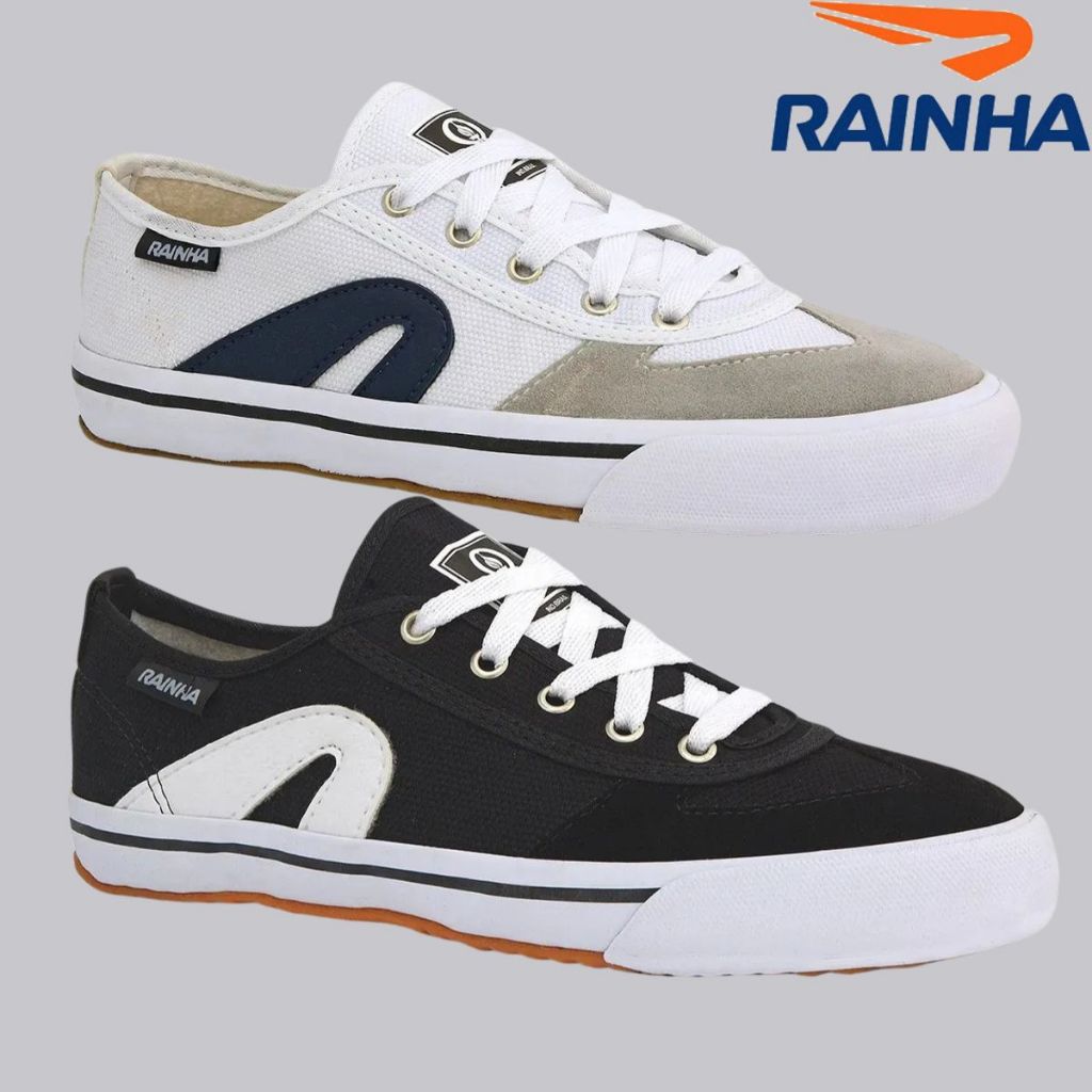 Tênis Masculino Rainha Estilo Kichute Antigo Retrô Futsal Clássico ...