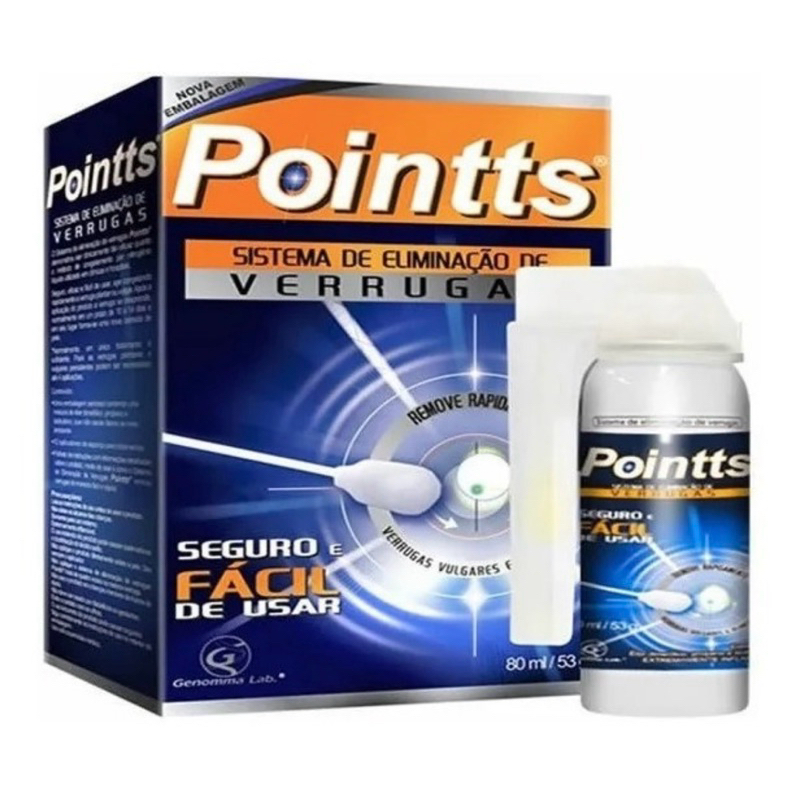 Pointts Eliminação de Verrugas 80ml | Shopee Brasil