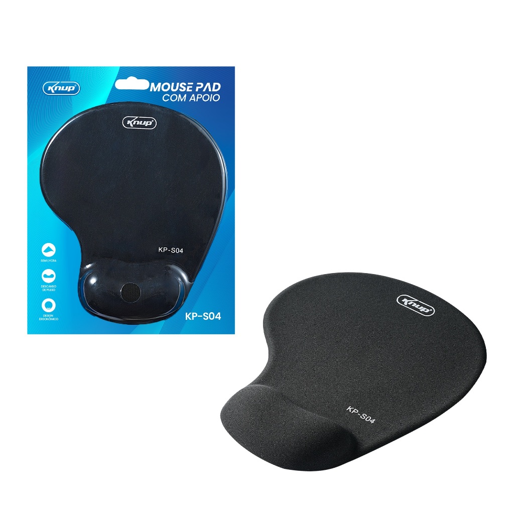 Mouse Pad Ergonômico com Almofada de Gel para Conforto e Saúde Alívio e ...