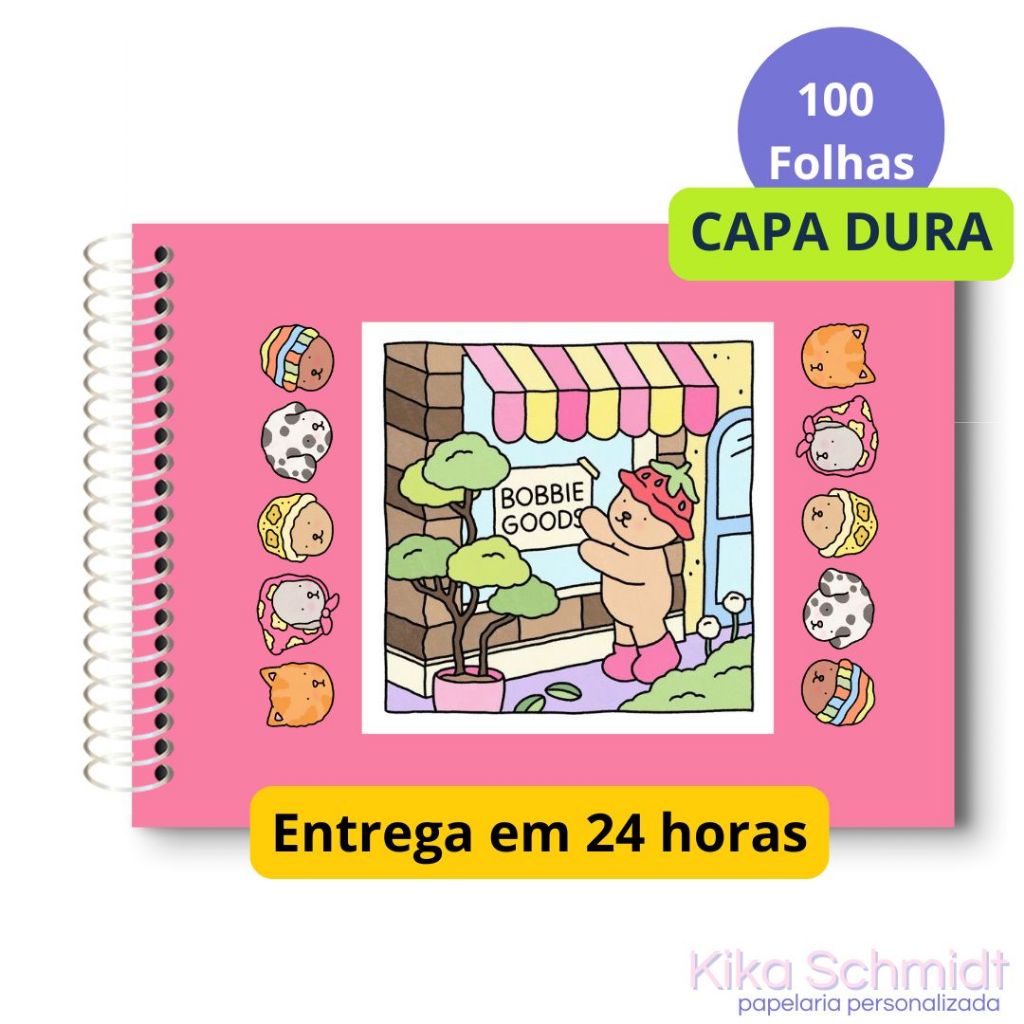 Livro de Colorir Rosa Bob God Capa Dura 100 Paginas | Shopee Brasil
