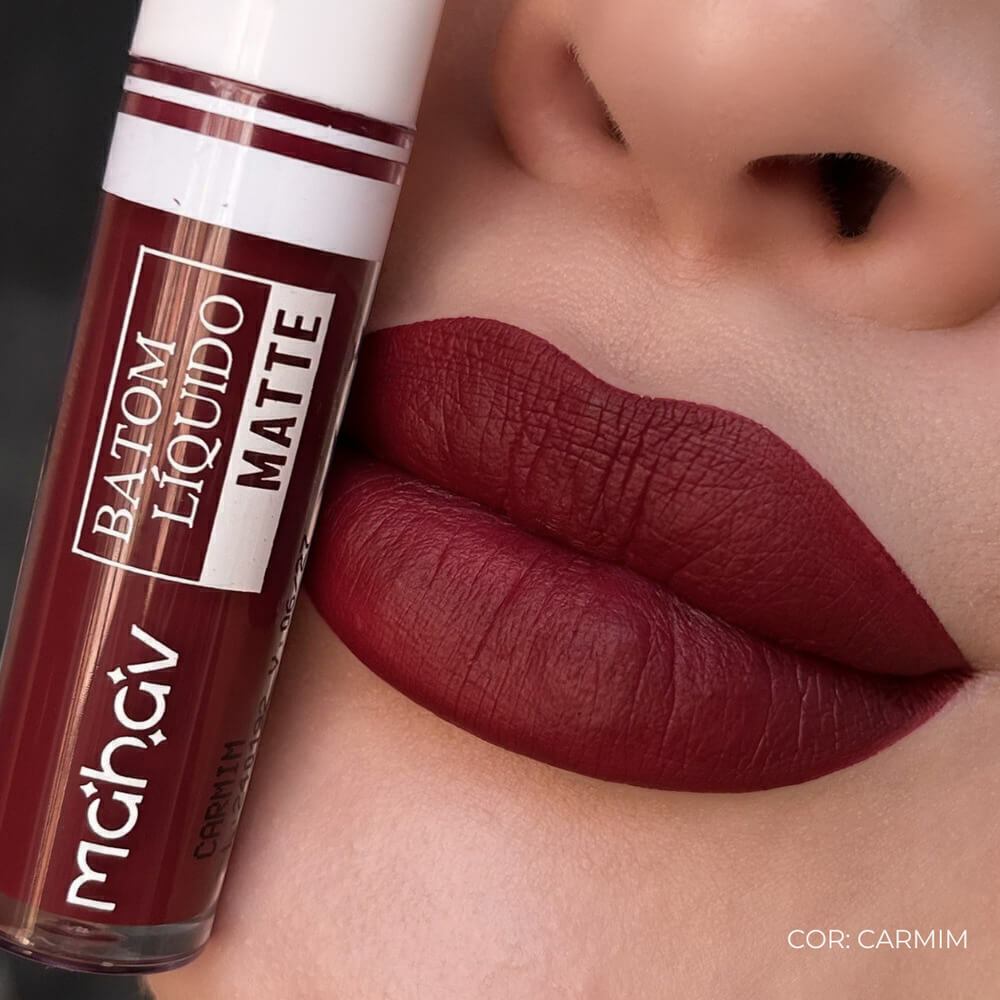 Batom Liquido Matte Mahav 5ml | Shopee Brasil