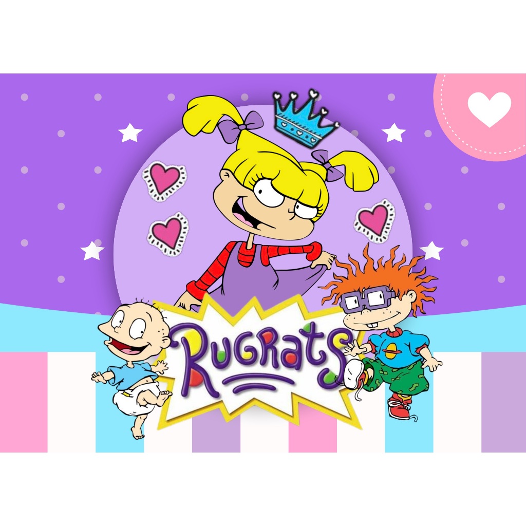 Livro de Colorir Rugrats – Estilo Bobbie Goods | Capa Dura 50 Pag ...