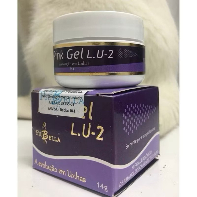 gel Piu bella 28gm pink lu 2-unhas gel fibra e Acrygel | Shopee Brasil