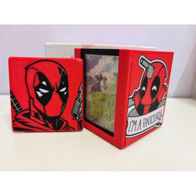 Deck Box Deadpool - Commander MTG - Magic the Gathering - Pokémon TCG ...