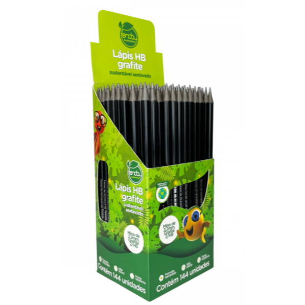 kit 144 Lápis preto HB N:2,lápis de escrever Eco | Shopee Brasil