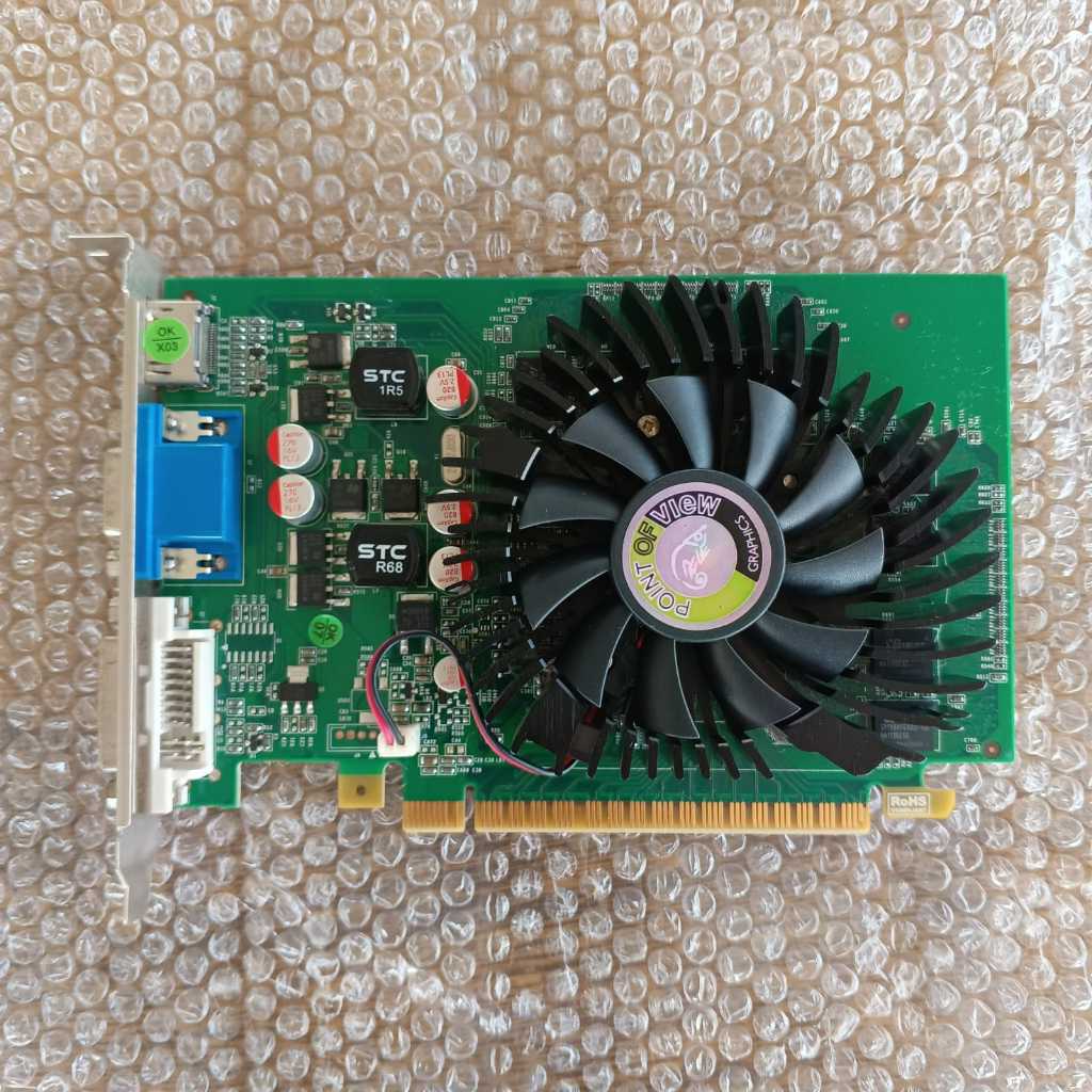 Placa de vídeo Point of view Gt 430 2gb HDMi VGA DVI 100% | Shopee Brasil