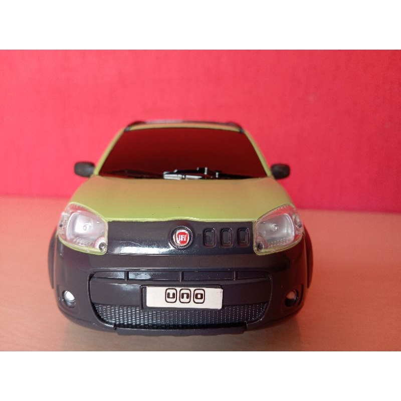 FIAT UNO WAY VERDE ( MINIATURA CARRINHO ) | Shopee Brasil