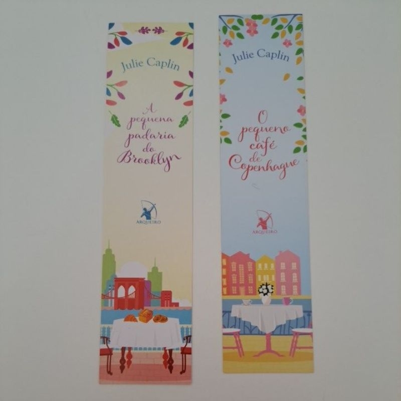 Kit Marcadores de Página Julie Caplin Destinos Romanticos | Shopee Brasil