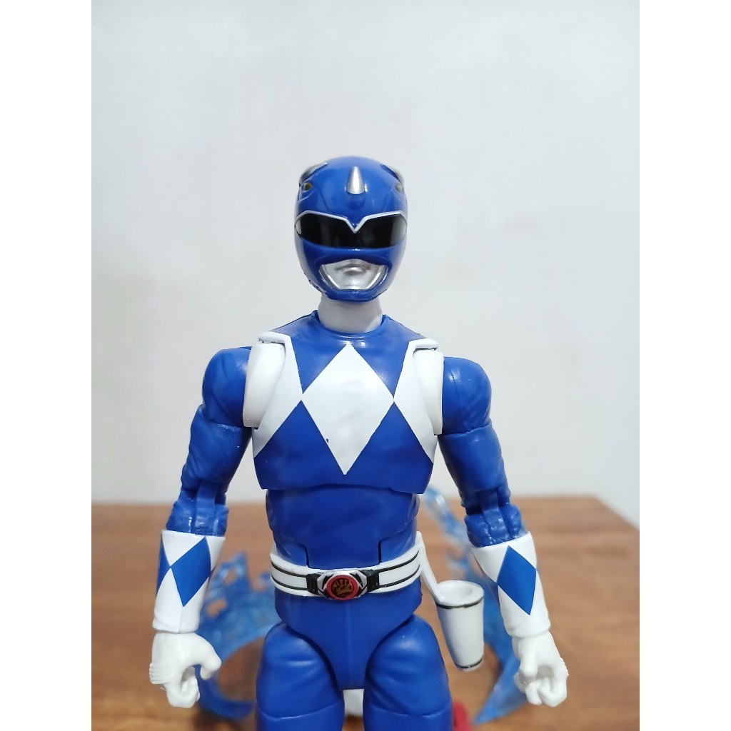 Ranger Azul Remastered Power Rangers Lightning Collection | Shopee Brasil