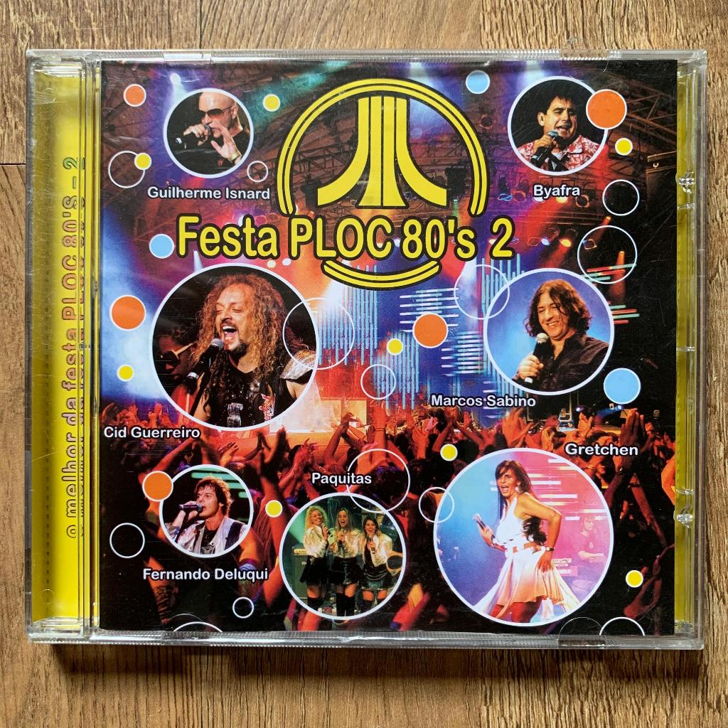 CD - O Melhor Festa Ploc 80's 2 (Original) | Shopee Brasil