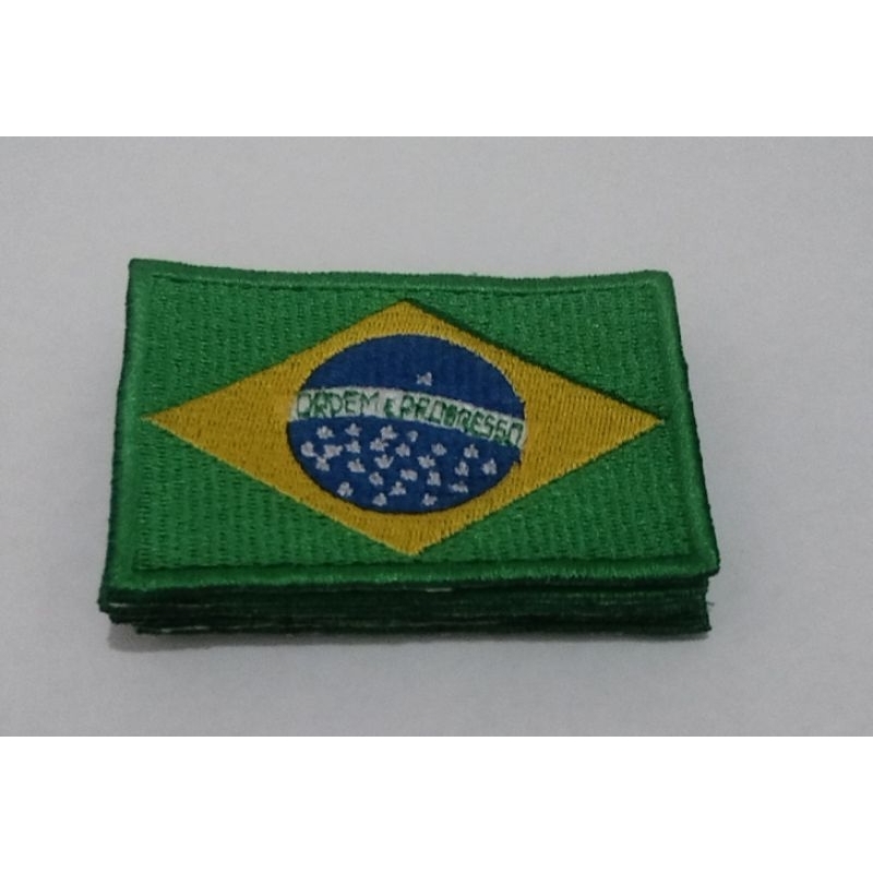 bandeira do Brasil bordada para OP3 | Shopee Brasil