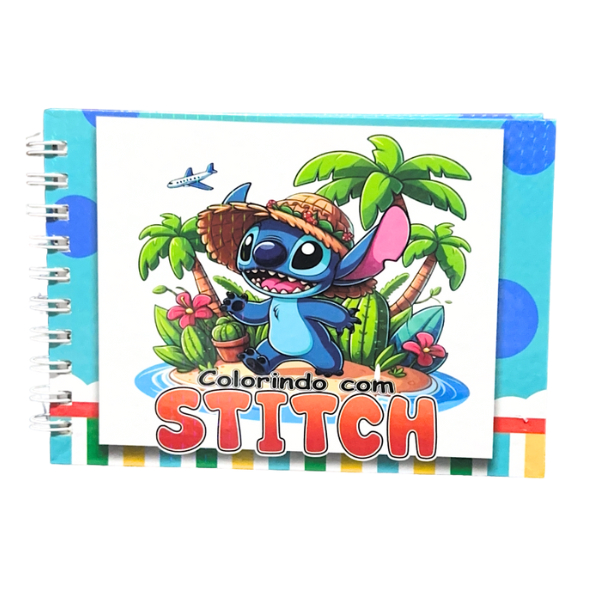 Bobbie Goods Livro para Colorir 22x16cm – Labubu e Stitch Estilo Bob ...