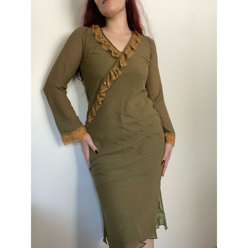 Vestido midi fairy | Shopee Brasil