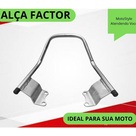 Alca Esportiva Vertical Super Alta Factor Fazer 150 125i 2016 A 2025 ...