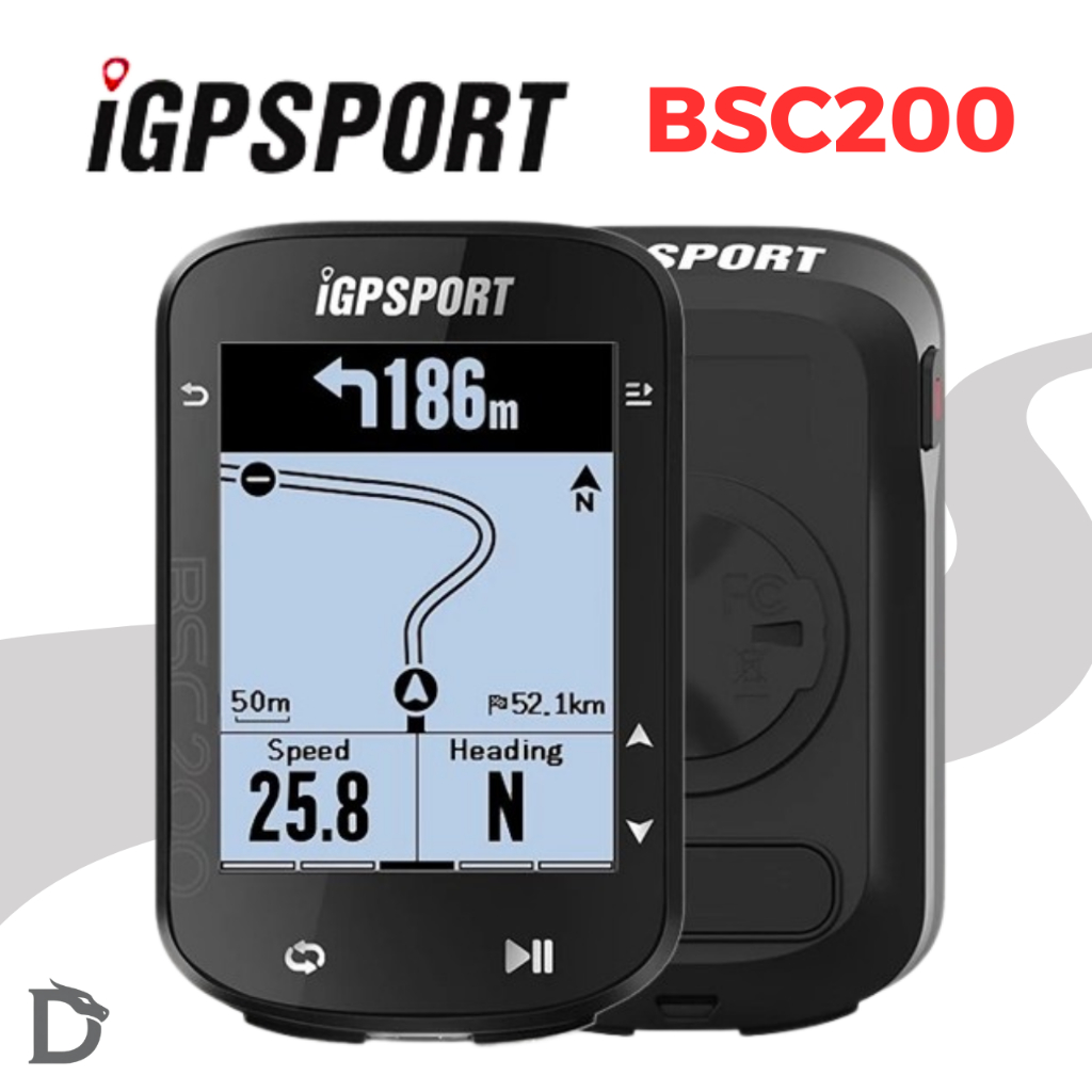 Ciclocomputador GPS iGPSPORT BSC200 – Bluetooth ANT+ – Strava – Bike Bicicleta | Shopee Brasil