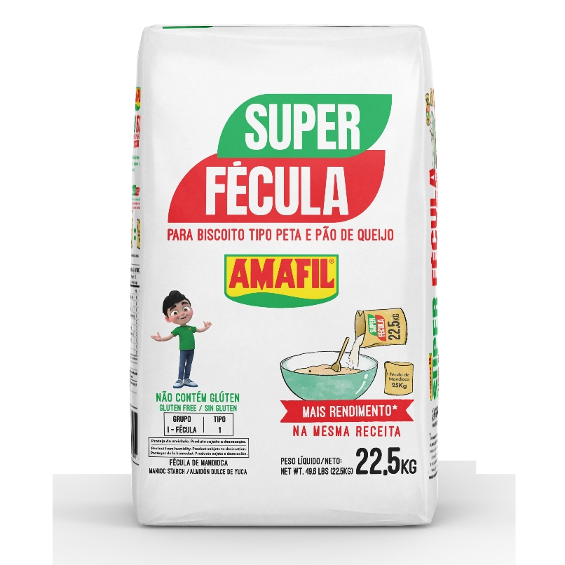 Super Fecula Amafil 22,5 Kg | Shopee Brasil