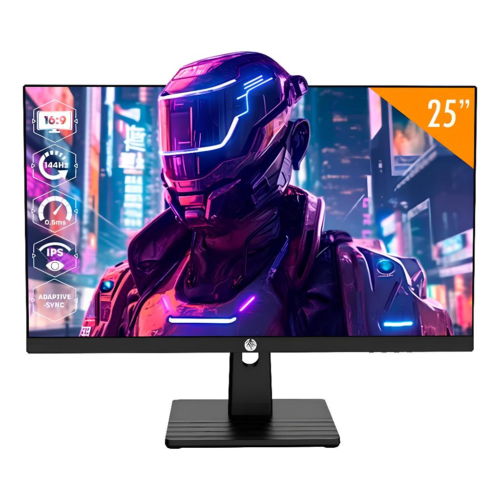 Monitor Gamer Haiz 25'' 0.5ms Full Hd 144hz Ips Amd Vesa | Shopee Brasil