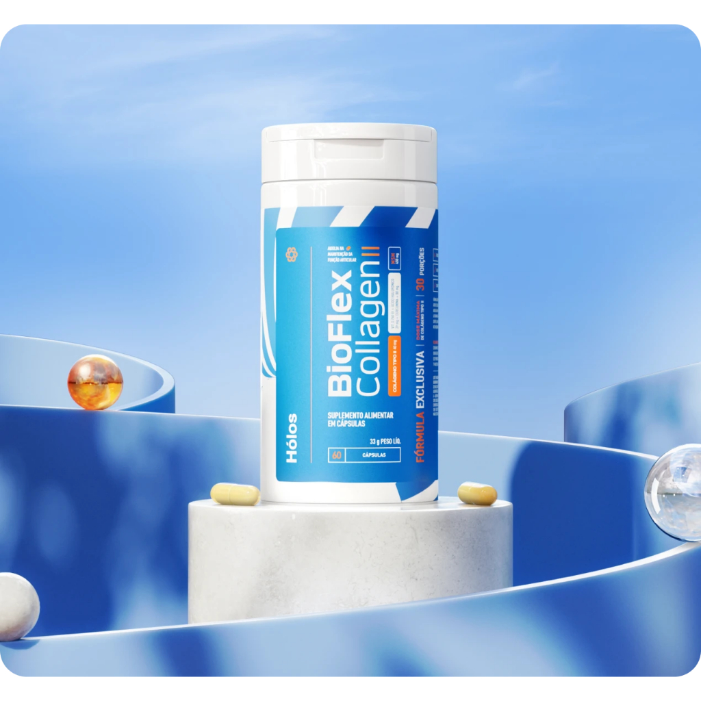 COMPLEXO VITAMINICO BIOFLEX COLLAGEN TIPO II 60 CAP - HOLOS - COLAGENO ...