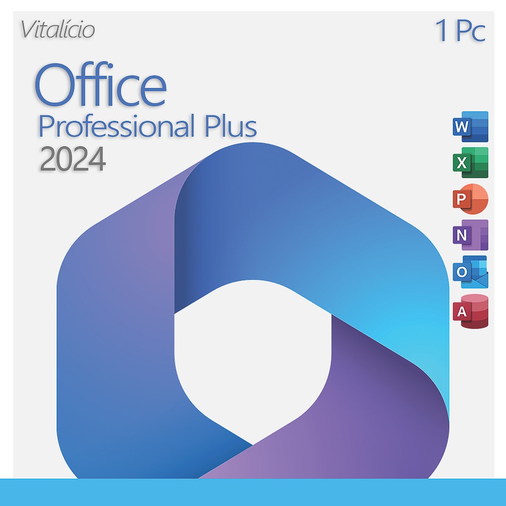 Pacote Office 2024 Pro Plus Vitalicio 1PC | Shopee Brasil