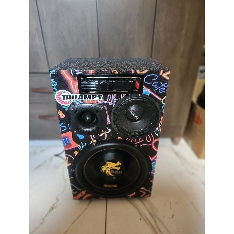 Caixa Bob 12 polegadas completa. | Shopee Brasil