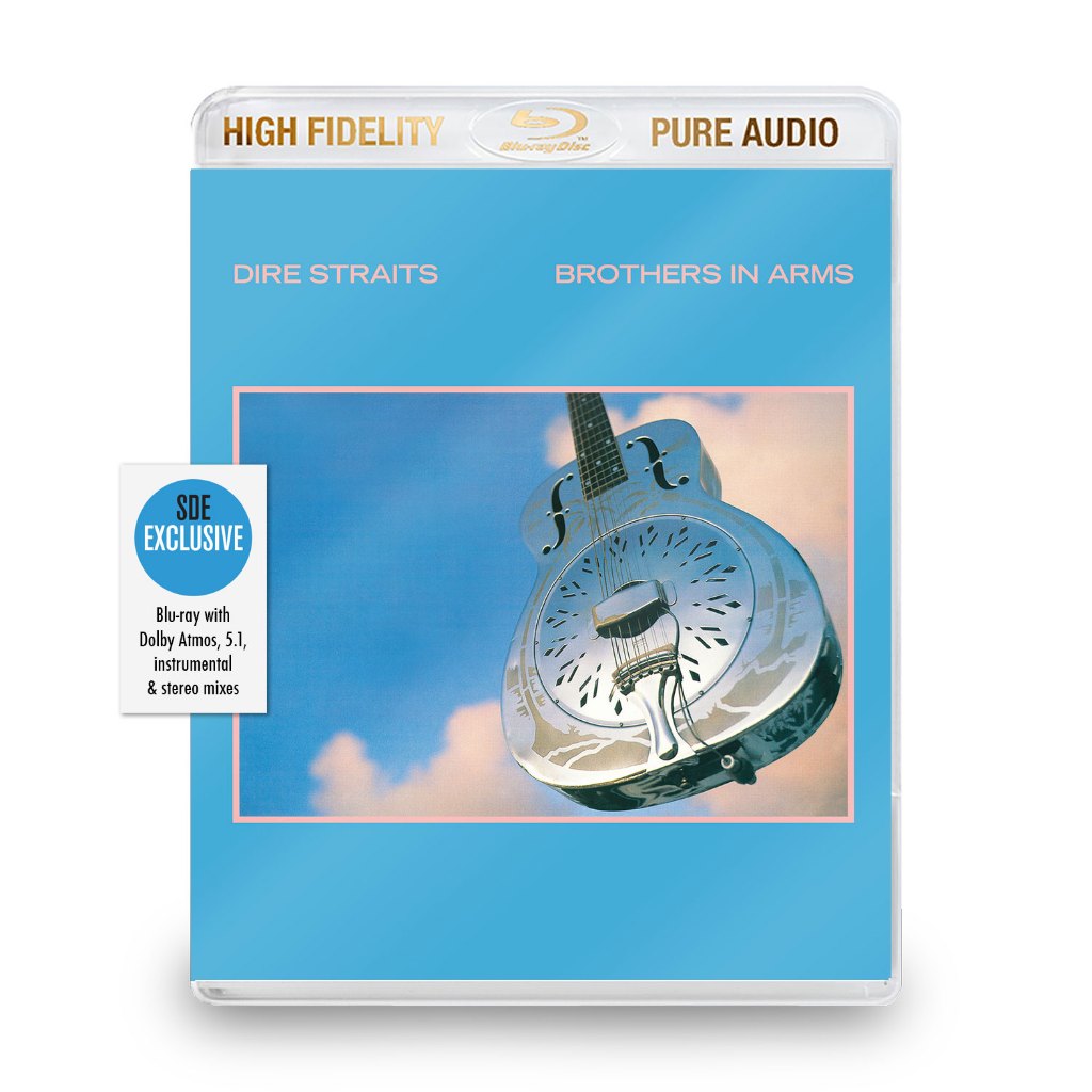 Blu-ray Audio DIRE STRAITS - BROTHERS IN ARMS - Dolby ATMOS e DTS 5.1 + Stereo Mix BD 50GB ...