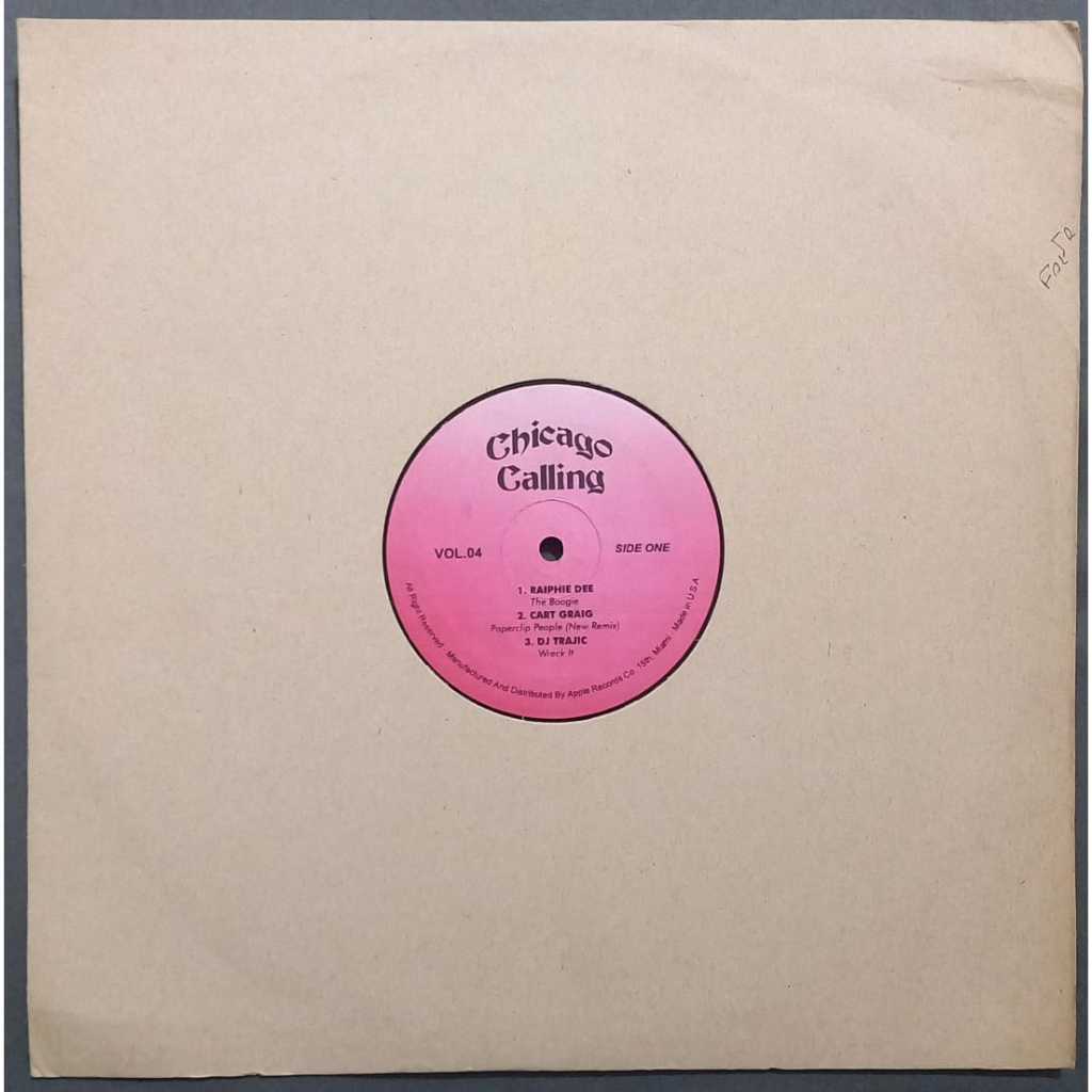 Disco de Vinil LP Chicago Calling 04 | Shopee Brasil