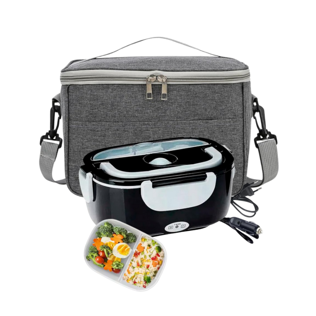 Kit Marmita Elétrica Portatil Bivolt 110V/220V Carrega no Carro e ...