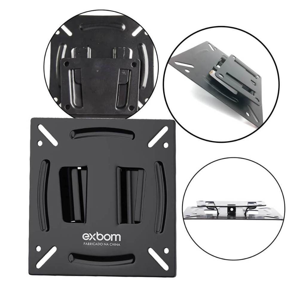 Suporte Universal de parede para TV e Monitor de 14 a 28 Polegadas ...
