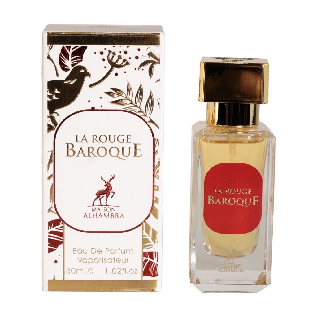 Perfume Árabe Maison Alhambra La Rouge Baroque Original - 30ml | Shopee ...