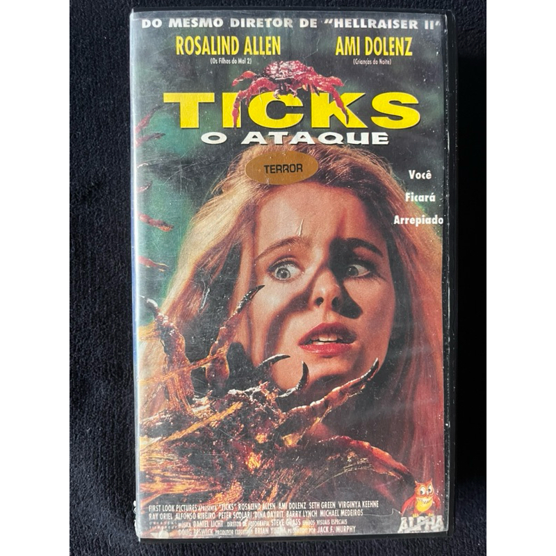 VHS Ticks - O Ataque | Shopee Brasil