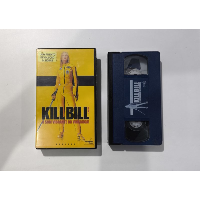 Vhs - Kill Bill vol 01 - O Som Vibrante da Vingança | Shopee Brasil