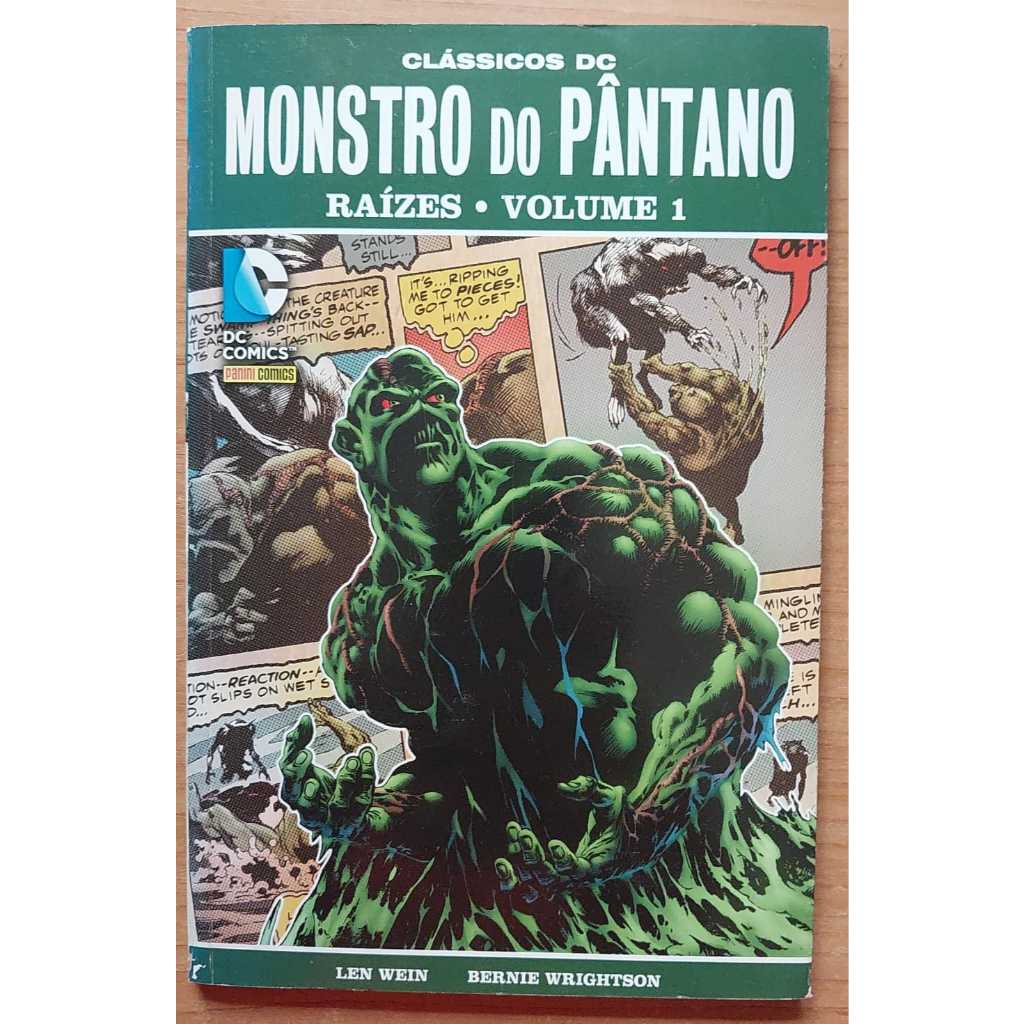 HQ - Clássicos DC - Len Wein / Bernie Wrightson - Monstro do Pântano ...