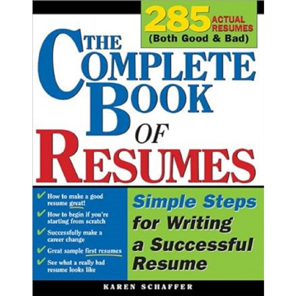 The Complete Book of Resumes: Simple Steps for Writing a Powerful ...
