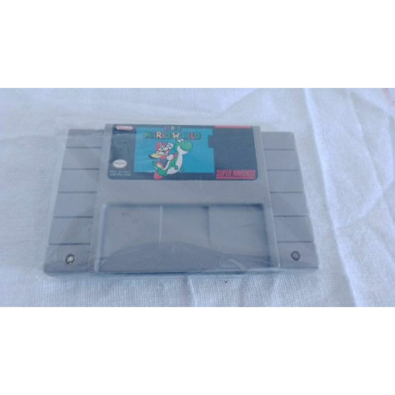 Super Mario World Original Cartucho Super Nintendo | Shopee Brasil